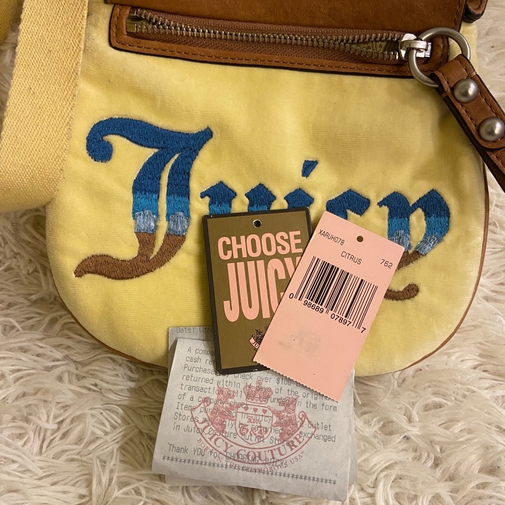Early 2000’s Juicy Couture Crossbody Bag - Gem